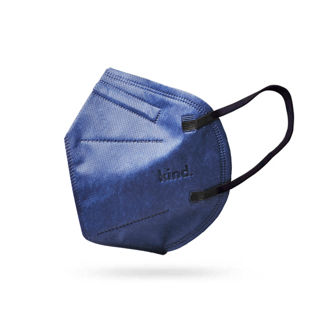 KIND KN95 Cone Respirator Face Mask | Navy Blue – Kind Mask