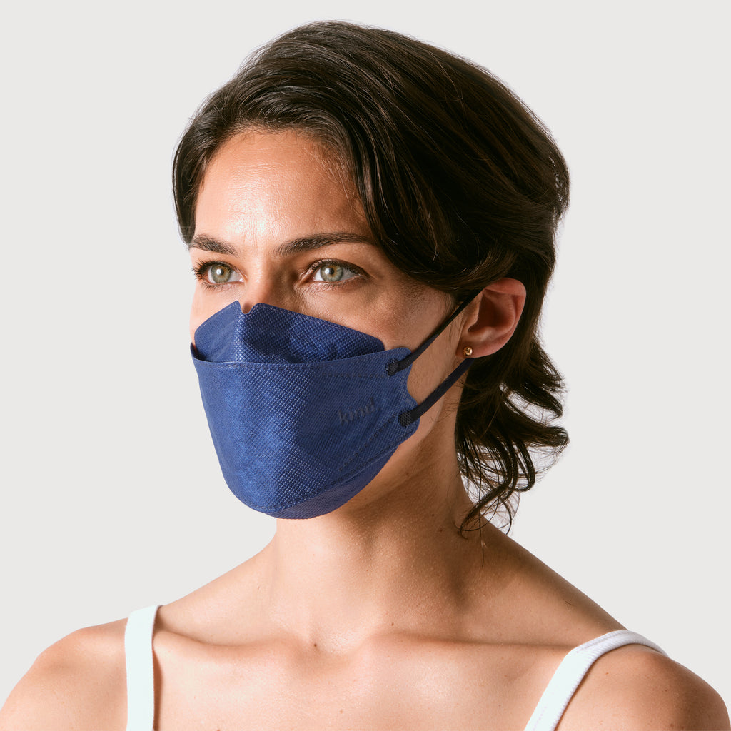 KIND KN95 Respirator Face Mask | Navy Blue – Kind Mask