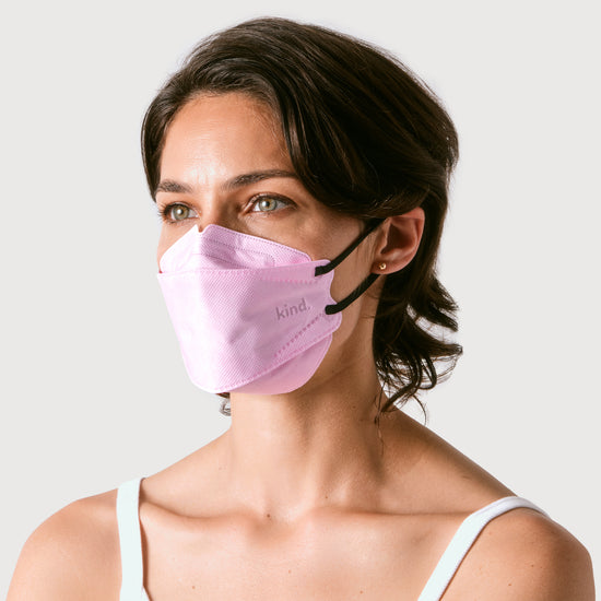 KIND KN95 Respirator Face Mask | Light Pink – Kind Mask