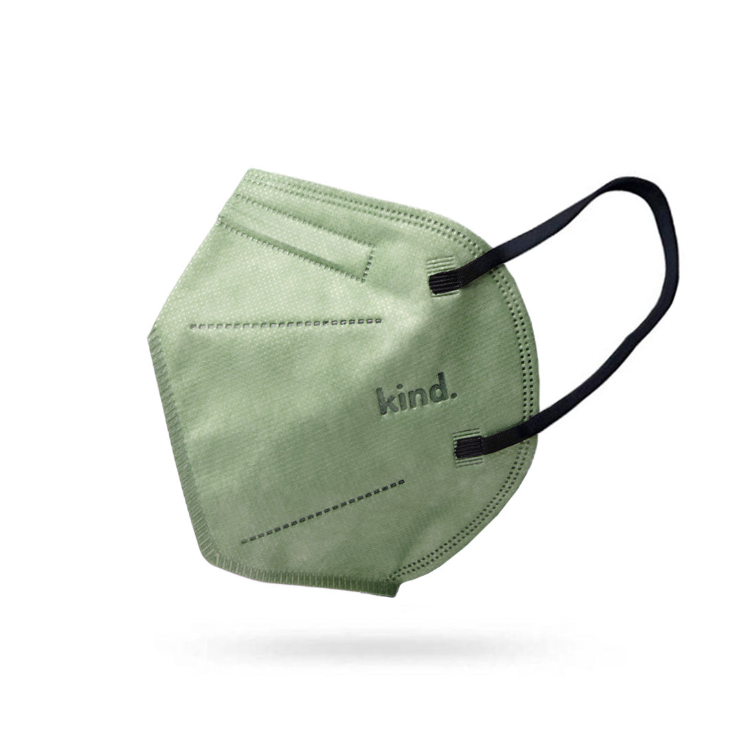 KIND KN95 Cone Respirator Face Mask | Sage – Kind Mask
